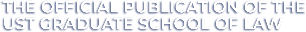 Home - UST Law Journal